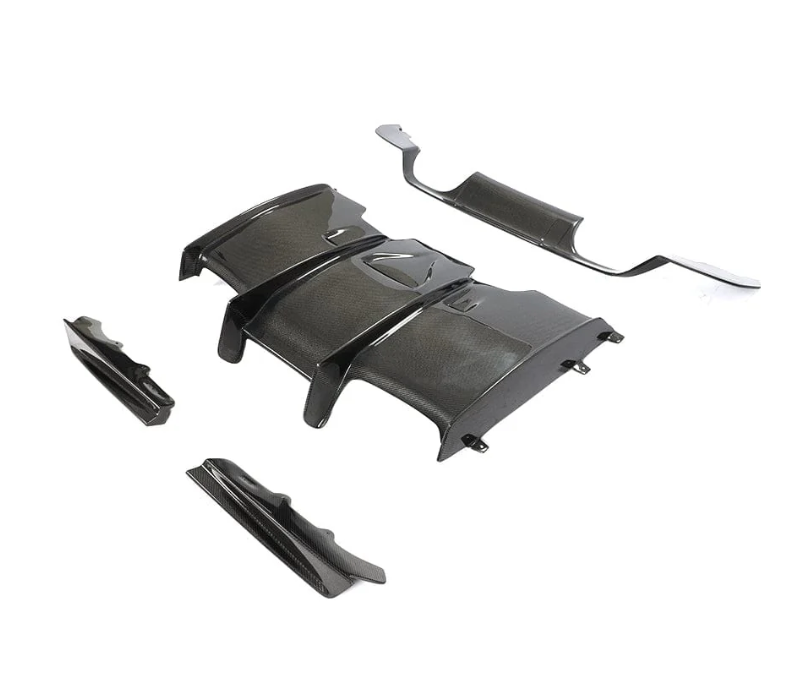 BMW M3/M4 F8x Carbon Diffusor PS STYLE - CT Design – Deluxury Motors